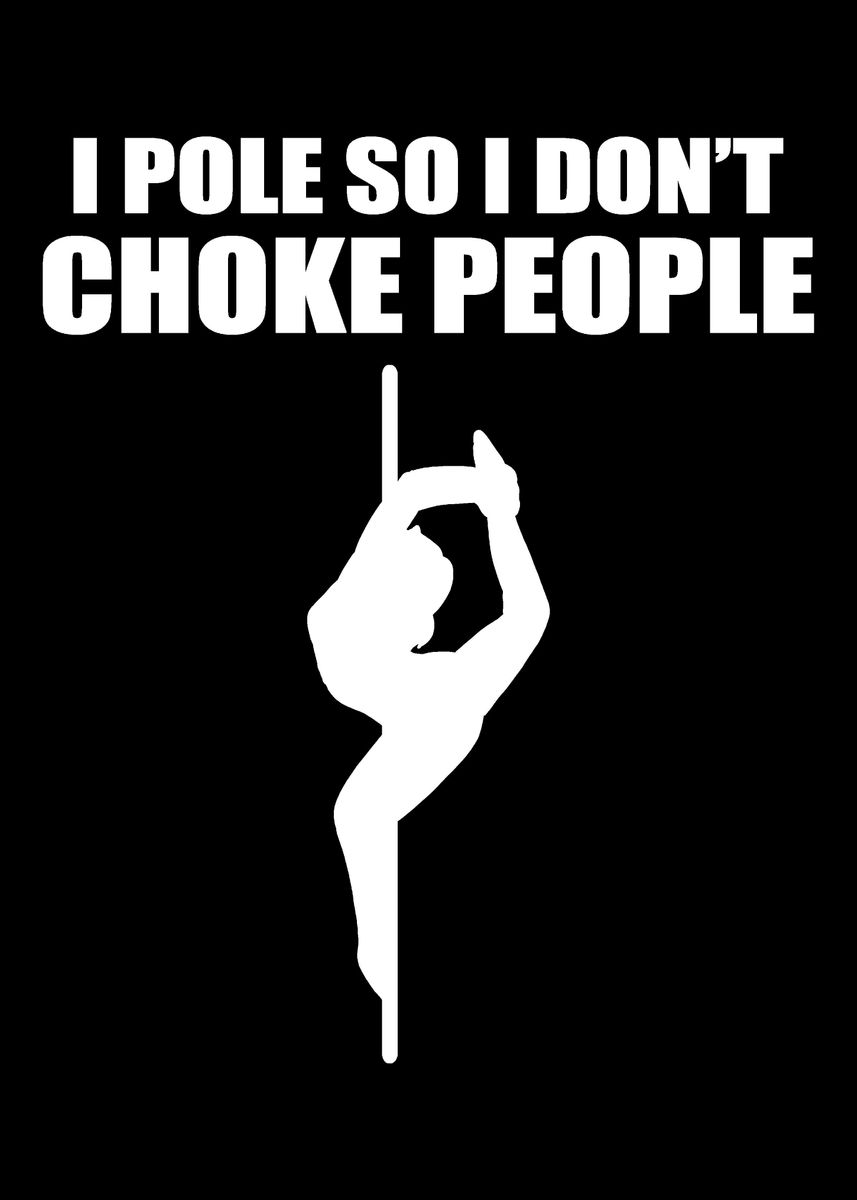 'Choke people Funny Dancer ' Poster, picture, metal print, paint by ...