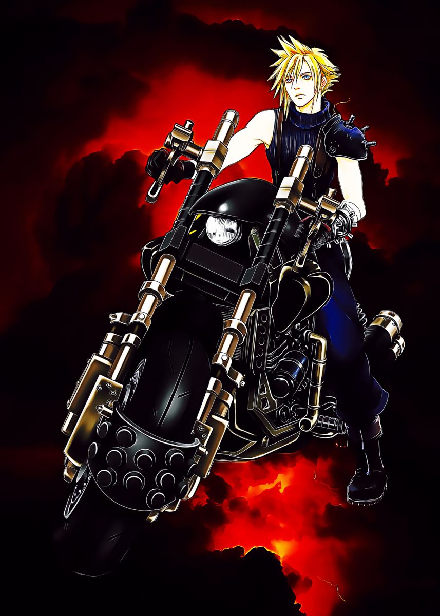 'Final Fantasy' Poster, picture, metal print, paint by Fernando Ari ...