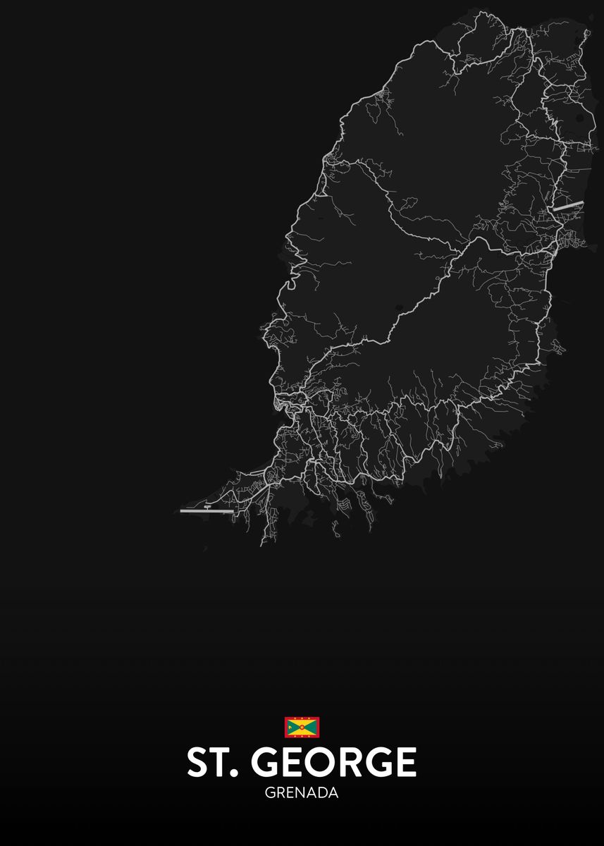 'St George GD' Poster, picture, metal print, paint by IMR Designs ...