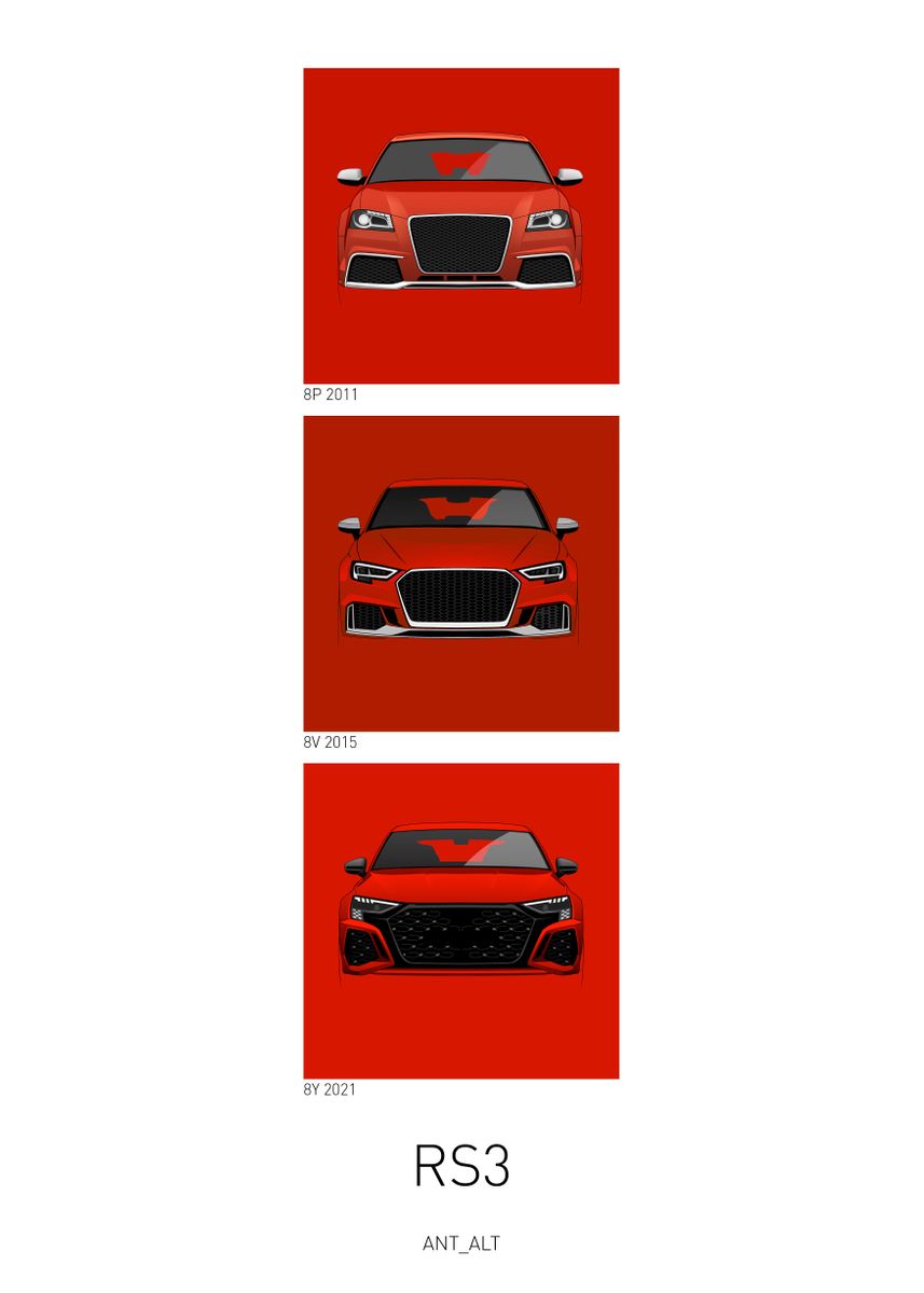 'RS3' Poster, picture, metal print, paint by Alt ILLUSTRATIONS | Displate