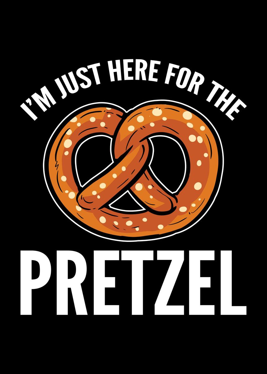 'Bakery Pretzel' Poster by FunnyGifts | Displate