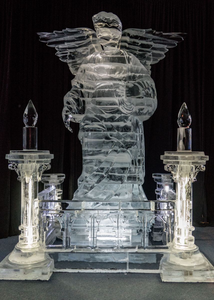 'Ice Angel ' Poster, picture, metal print, paint by Stephen Bredenkamp ...