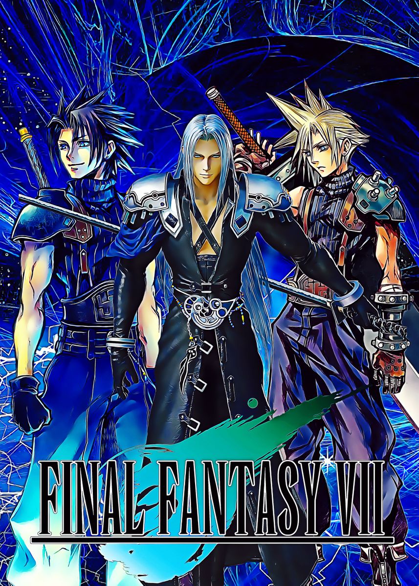 'Final Fantasy' Poster, picture, metal print, paint by Fernando Ari ...