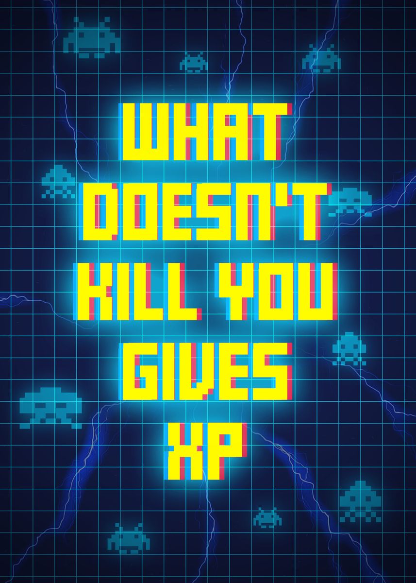 'gaming' Poster, picture, metal print, paint by SplashDesign | Displate