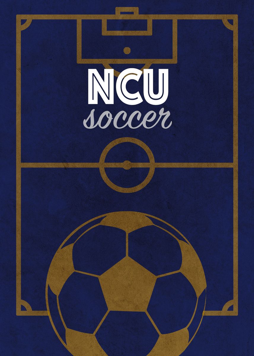 'North Carolina soccer team' Poster, picture, metal print, paint by ...