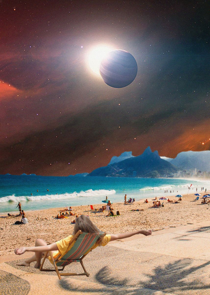 'Collage' Poster, picture, metal print, paint by Laura Winstead | Displate