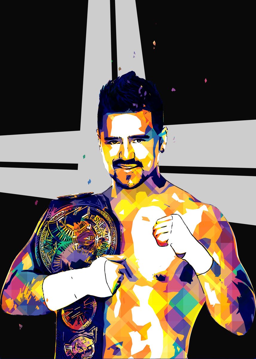 'Angel Garza' Poster by HildaWarren Studio | Displate