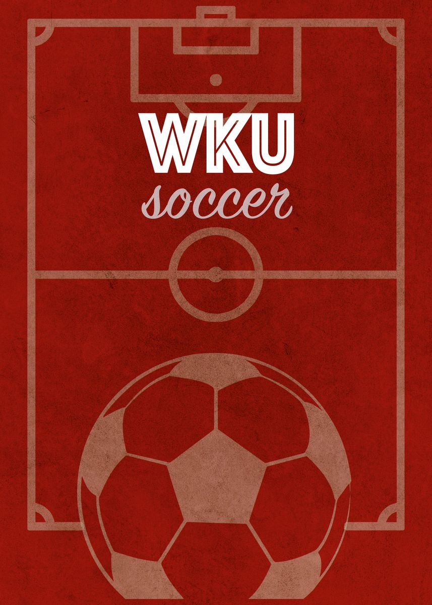 'Western Kentucky Universit' Poster, picture, metal print, paint by ...