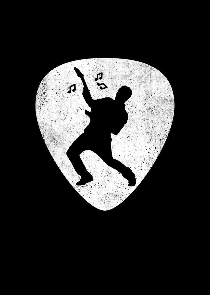 'Guitar Player Guitar Reed' Poster by Foxxy Merch | Displate