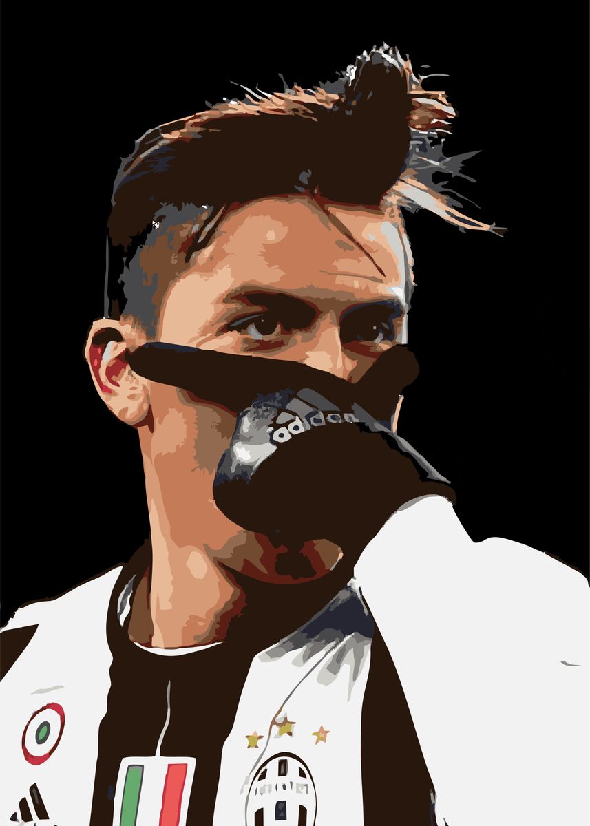 'Paolo Dybala' Poster by Aminuddin amex | Displate