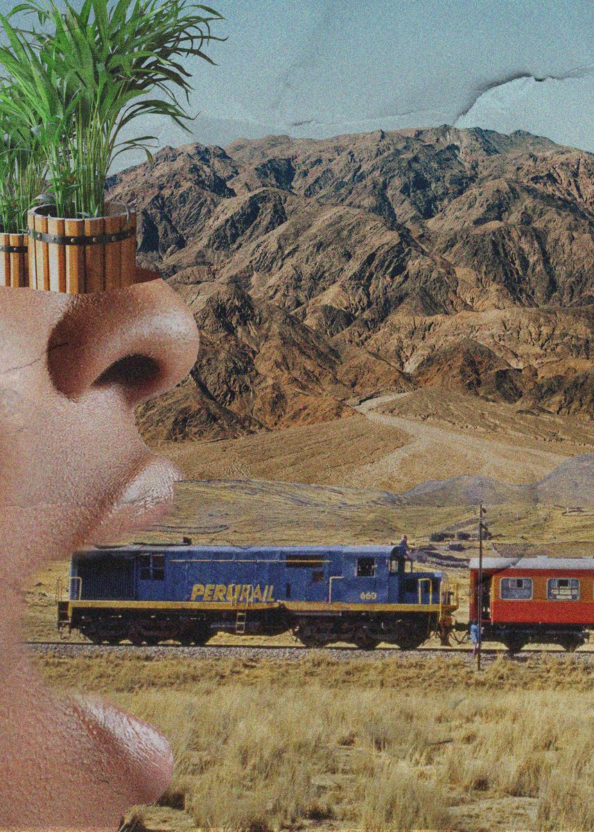 'Collage ' Poster, picture, metal print, paint by Laura Winstead | Displate