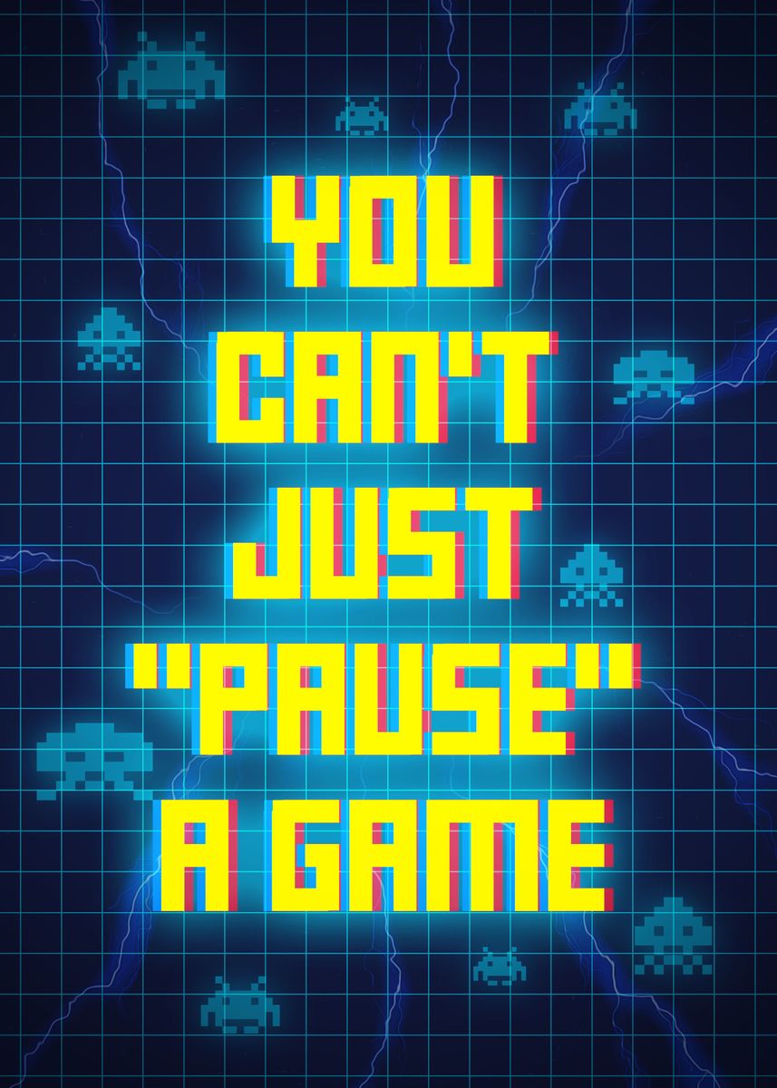 'gaming games gamer' Poster by SplashDesign | Displate