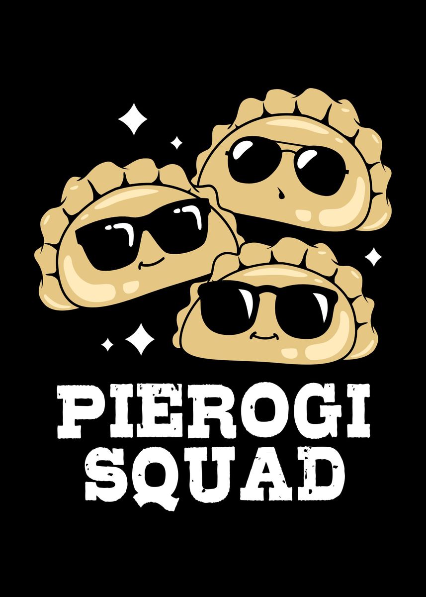 'Pierogi Poland' Poster by FunnyGifts | Displate