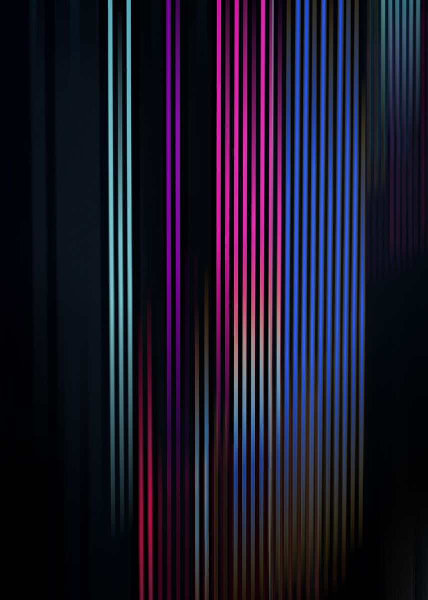 'neon lights' Poster, picture, metal print, paint by Photomu | Displate