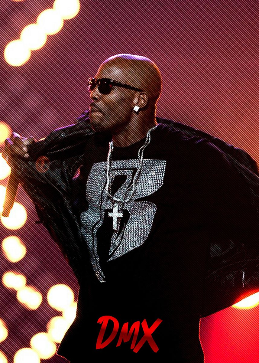 'DMX rapper hiphop' Poster by jamesstudio | Displate