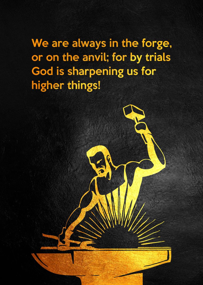 'Blacksmith' Poster, picture, metal print, paint by ABConcepts | Displate