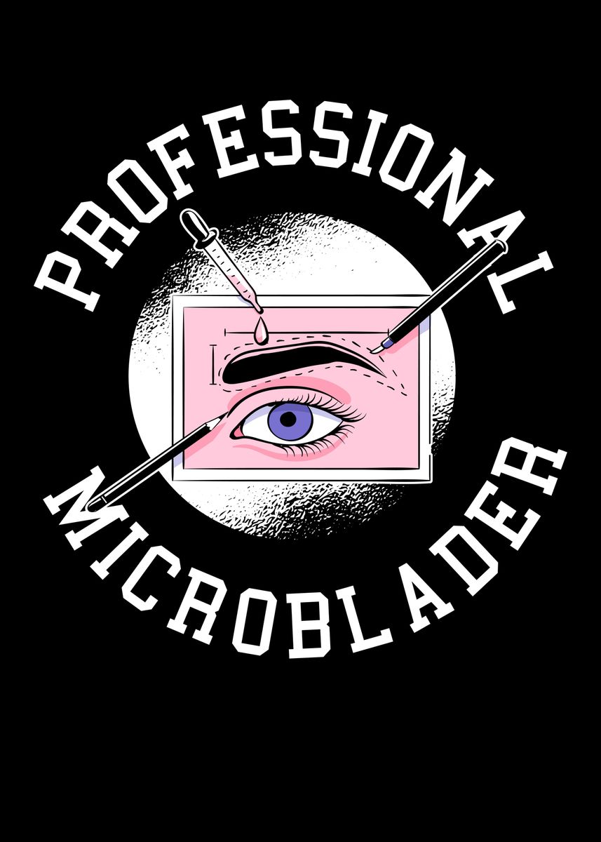 'Professional Microblader' Poster by NAO | Displate