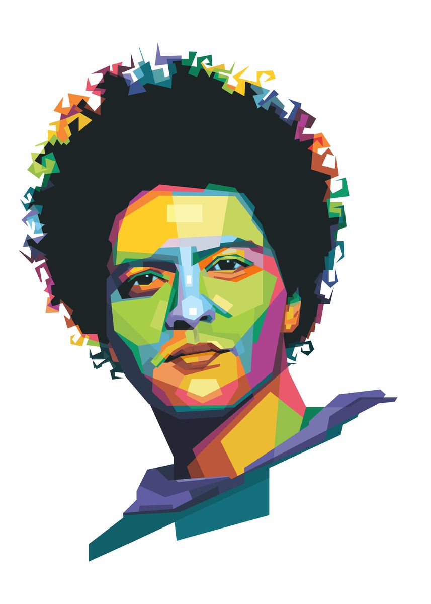 'Afroman' Poster, picture, metal print, paint by Ant Sepulchre | Displate