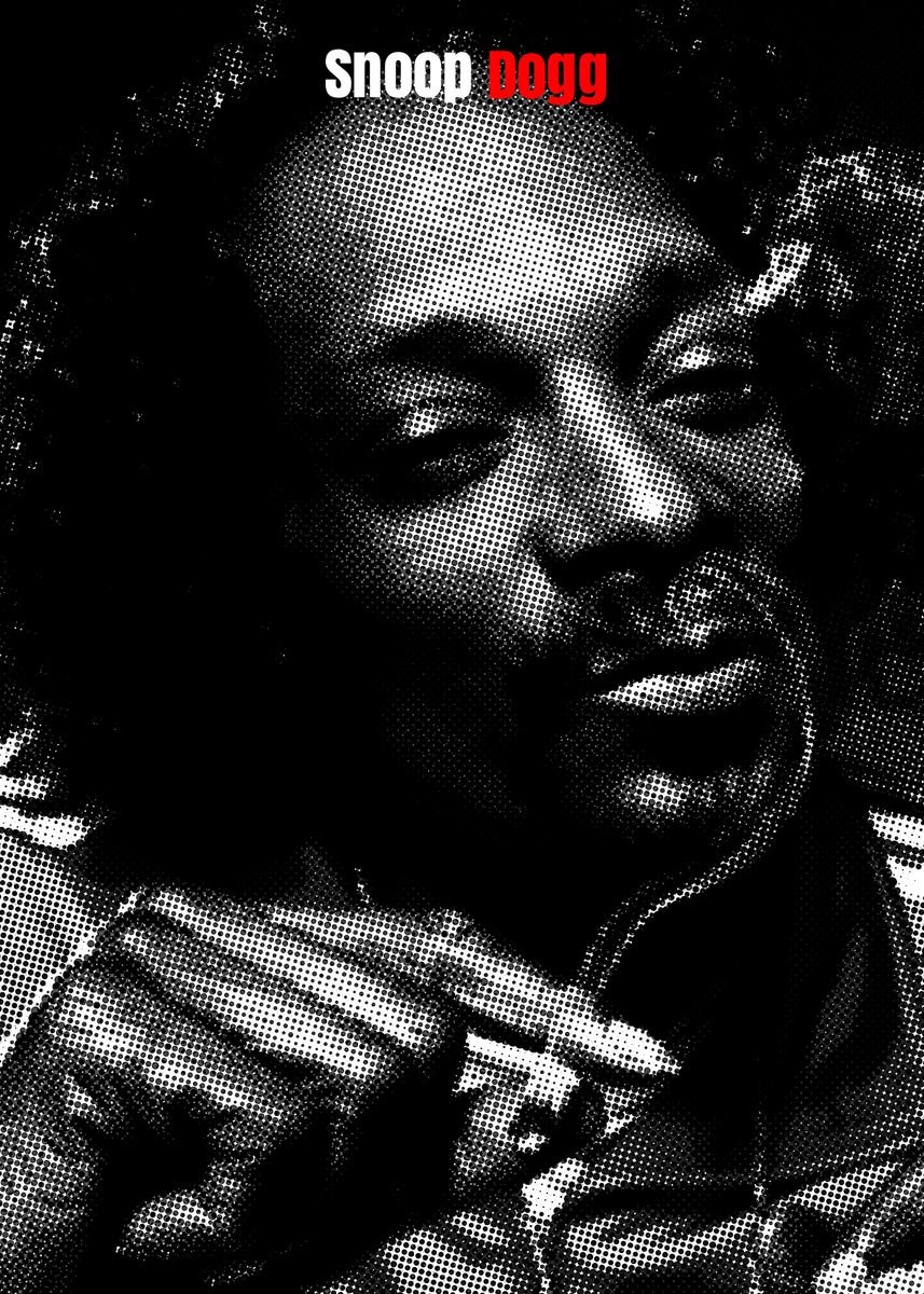 'snoop dogg' Poster, picture, metal print, paint by UltraSnail | Displate