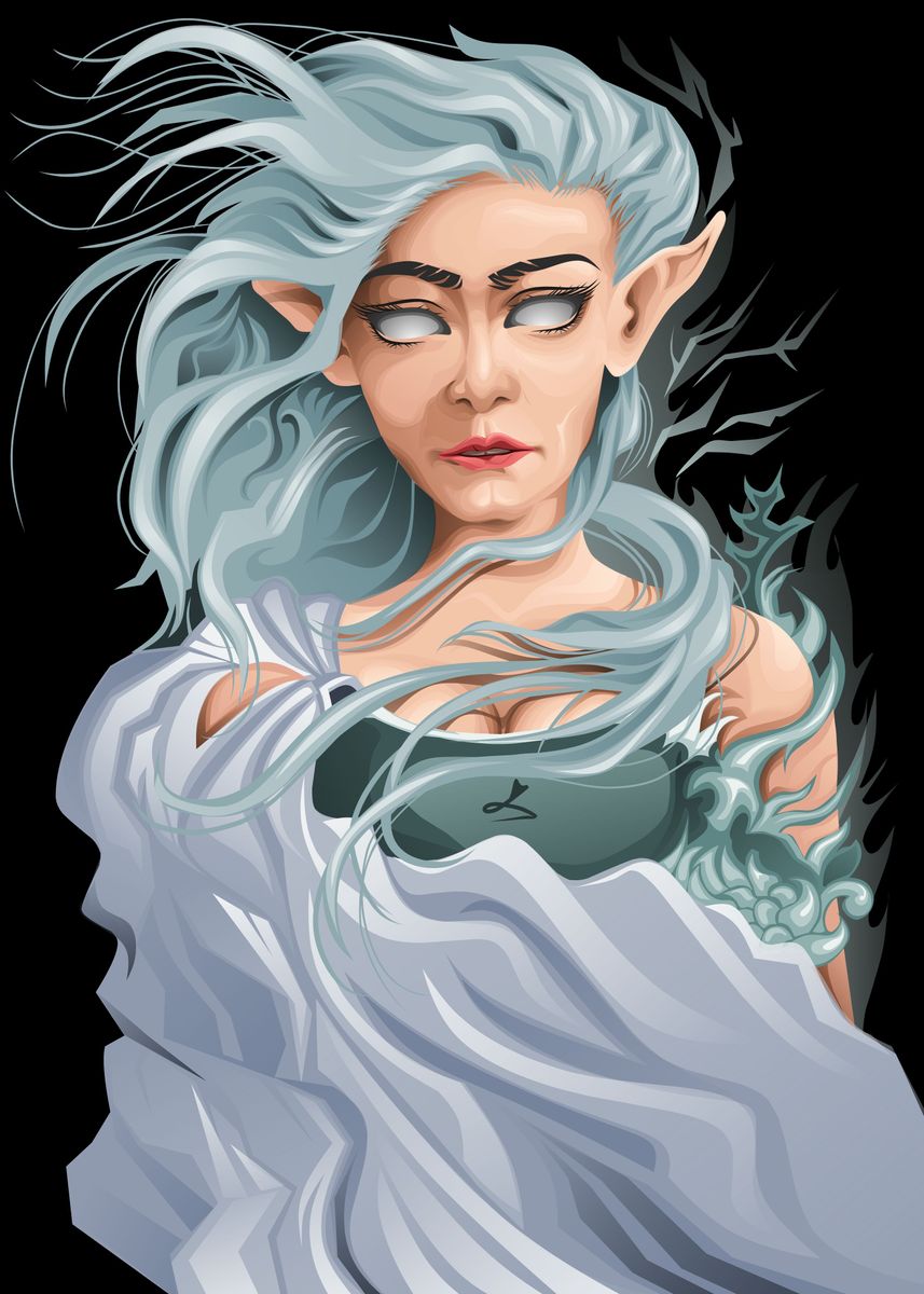 'badai' Poster, picture, metal print, paint by Ferdi Fahrizal | Displate