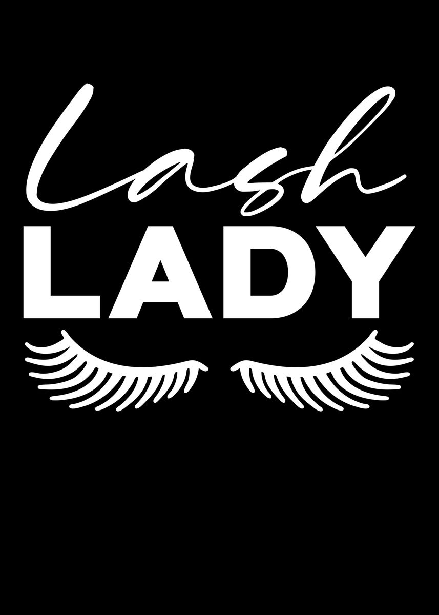 'Lash Lady' Poster by NAO | Displate