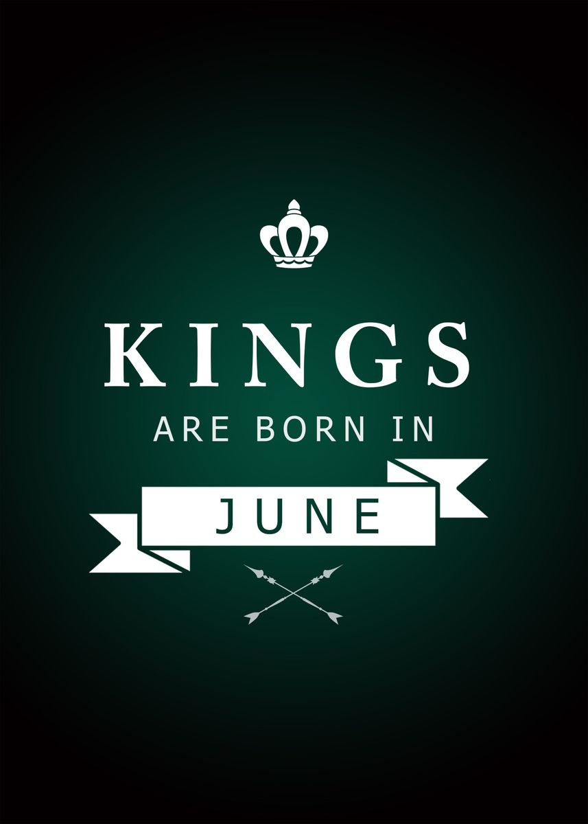 'King June' Poster, picture, metal print, paint by Tindahan POD | Displate