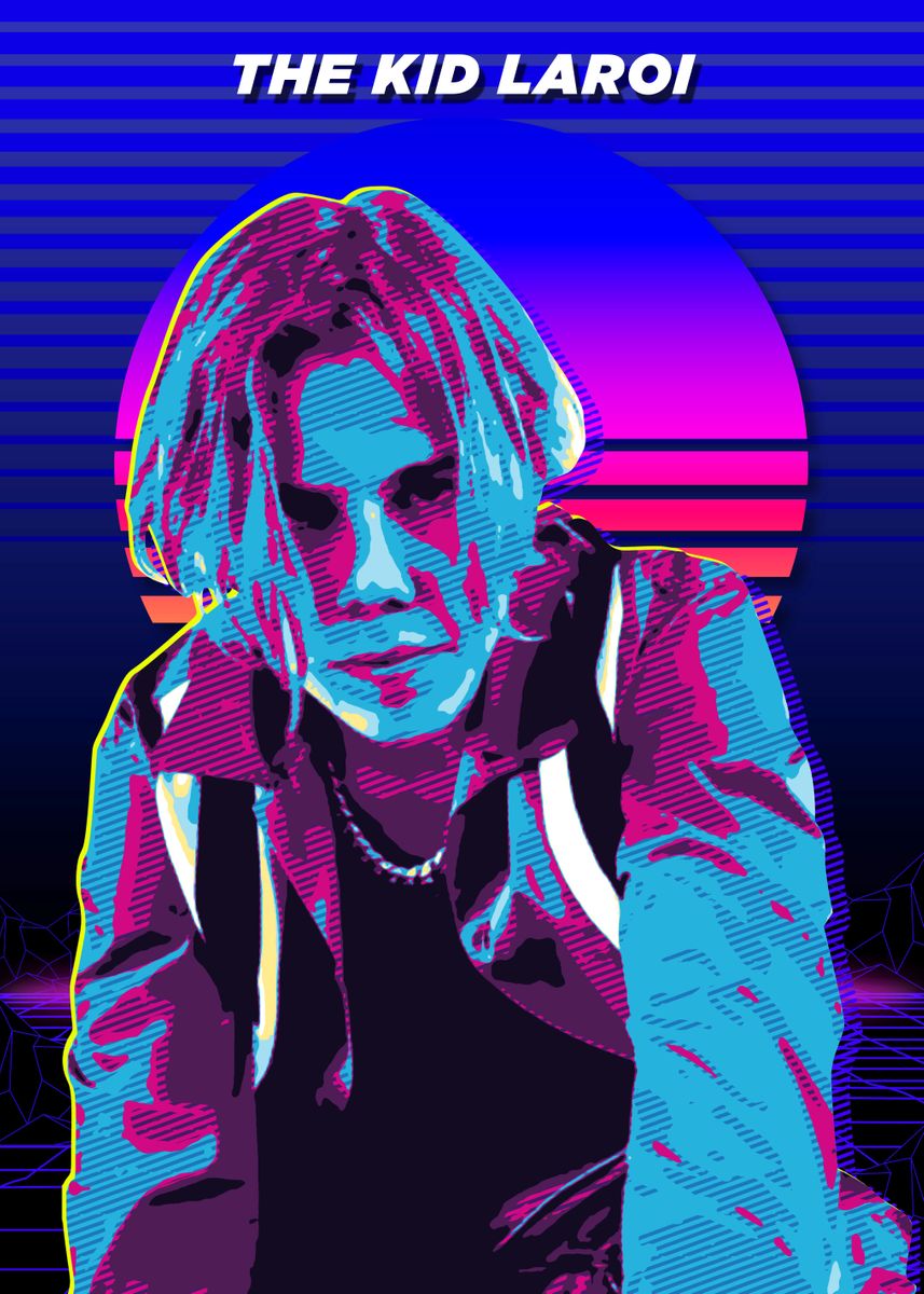 'the kid laroi' Poster, picture, metal print, paint by Top Collection ...