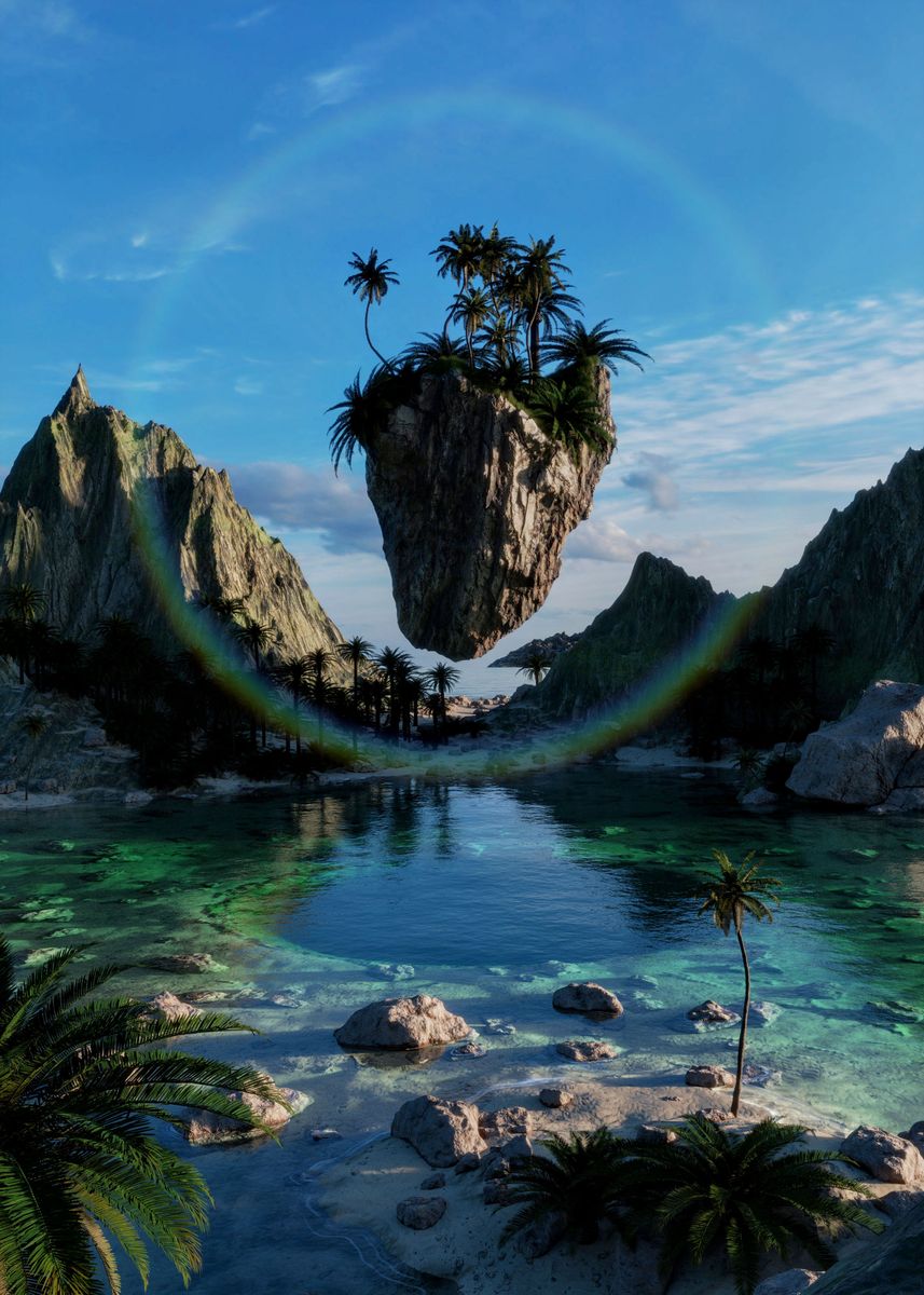 'Lost Lagoon' Poster, picture, metal print, paint by Thom Erlandsen ...