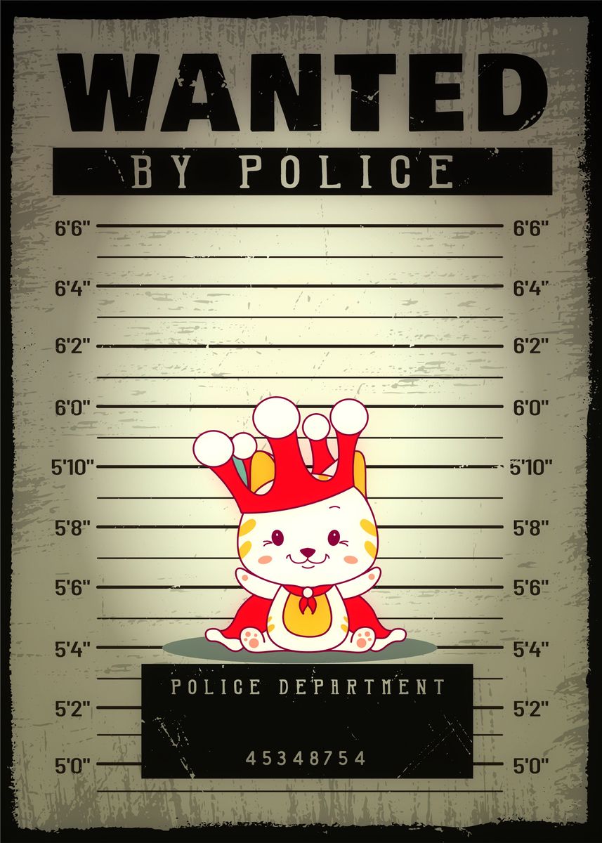 'Guilty of being cute 4' Poster by Michael Landsberger | Displate