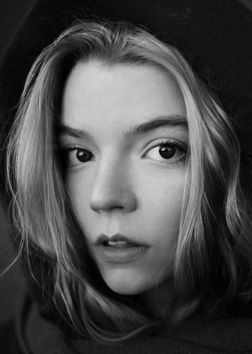 'Anya' Poster, picture, metal print, paint by Devart | Displate