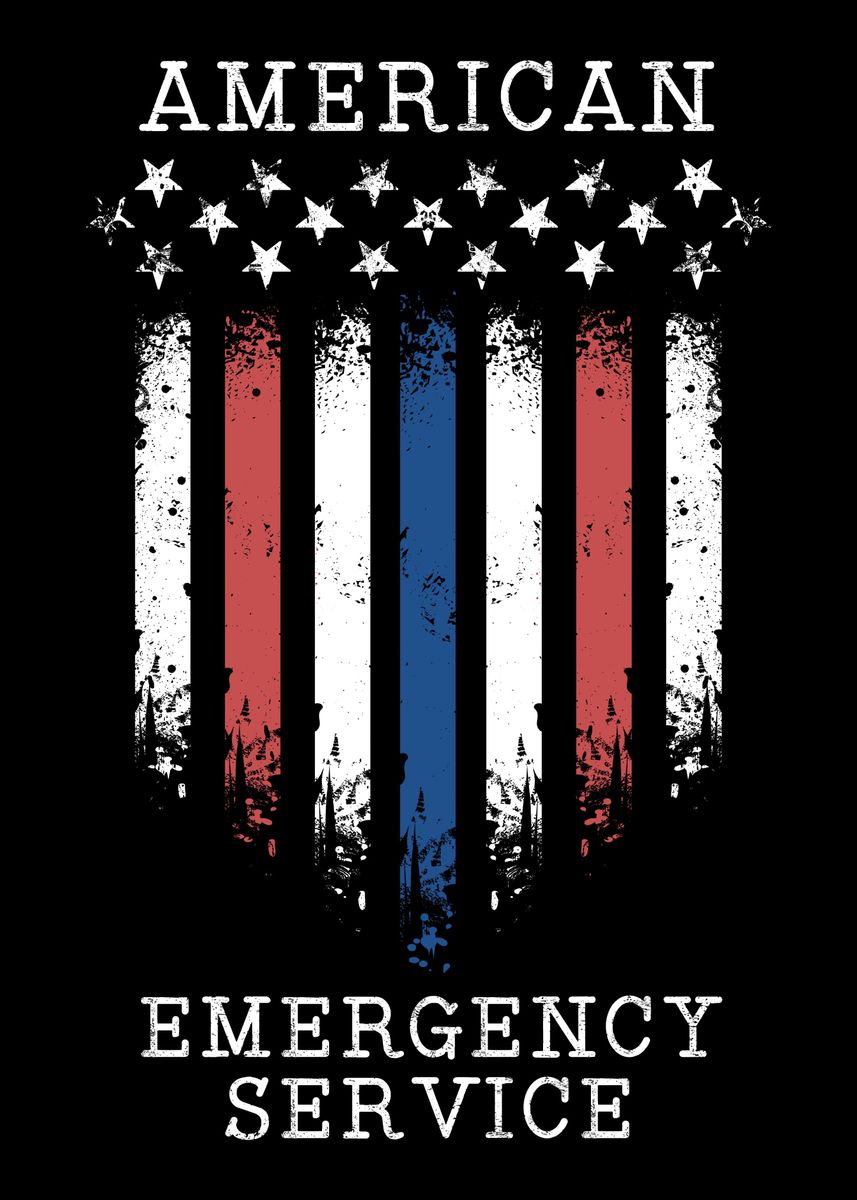 'Emergency Medical Services' Poster by CrazySquirrel | Displate