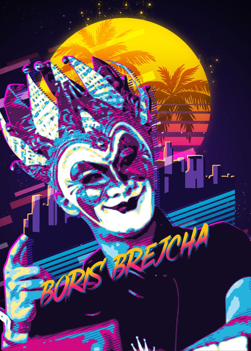 'boris brejcha' Poster, picture, metal print, paint by Bestselling ...