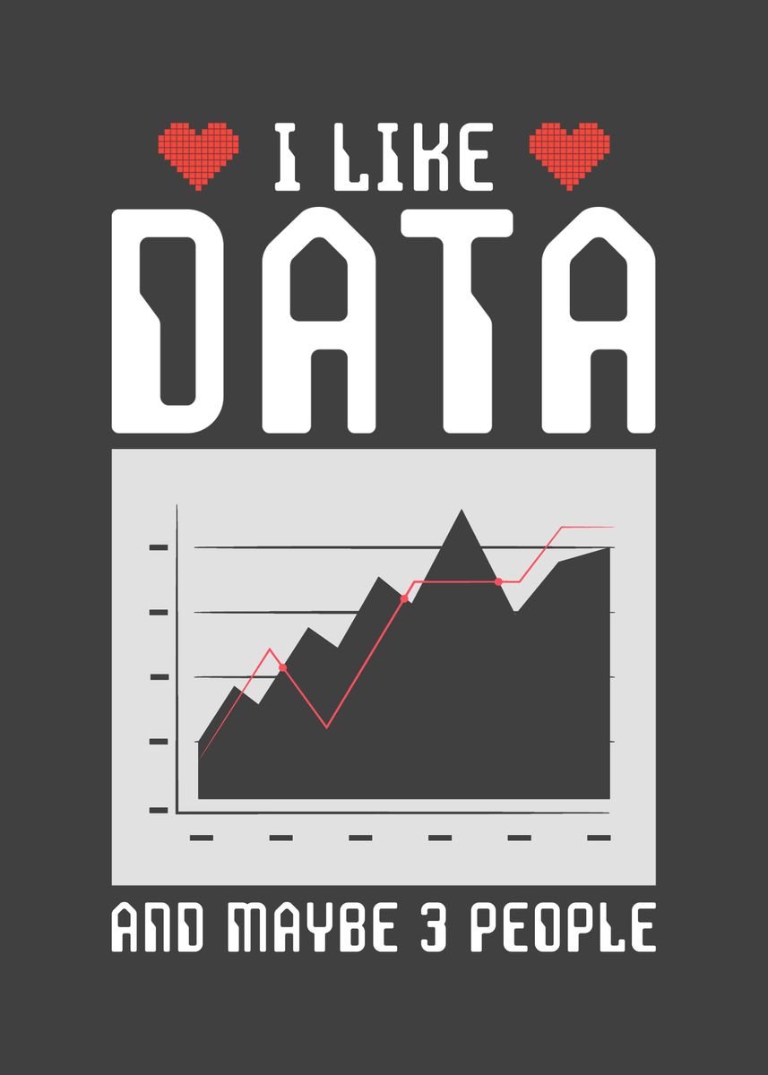 'Computer Scientist Data' Poster, picture, metal print, paint by ...