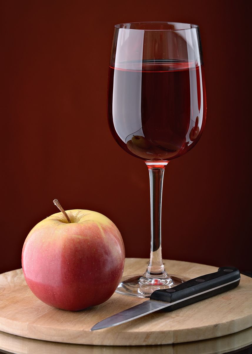 'Core of red wine ' Poster, picture, metal print, paint by Stephen ...