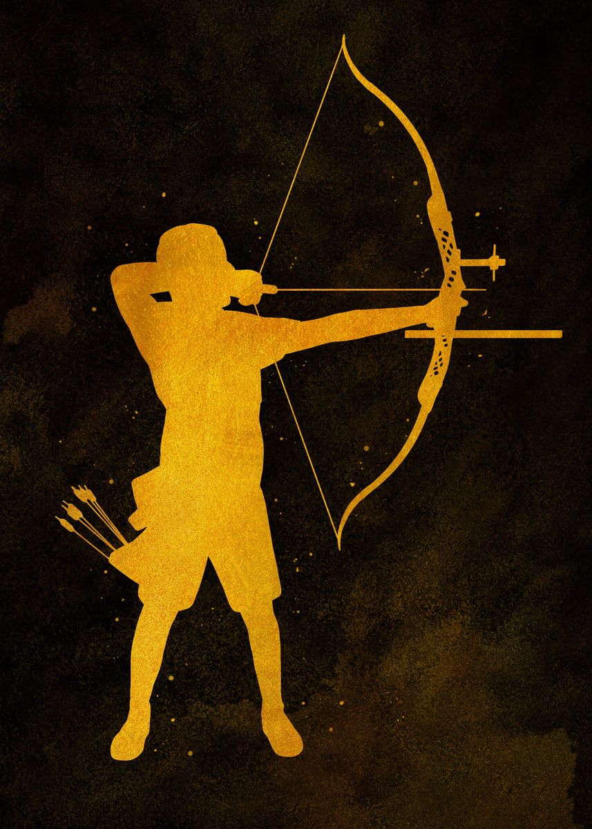 'Archery' Poster by Yahya Art | Displate