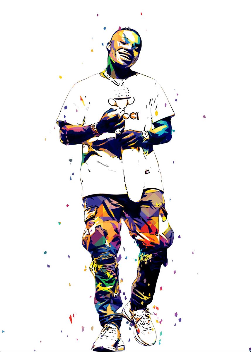 'Dababy ' Poster, picture, metal print, paint by Faa Ness | Displate