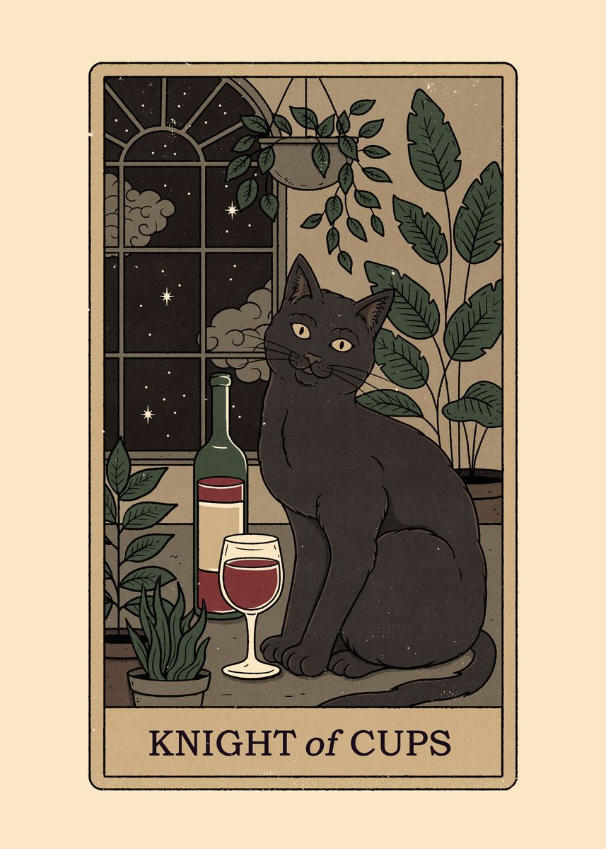 'Knight of Cups' Poster, picture, metal print, paint by Thiago Corrêa ...