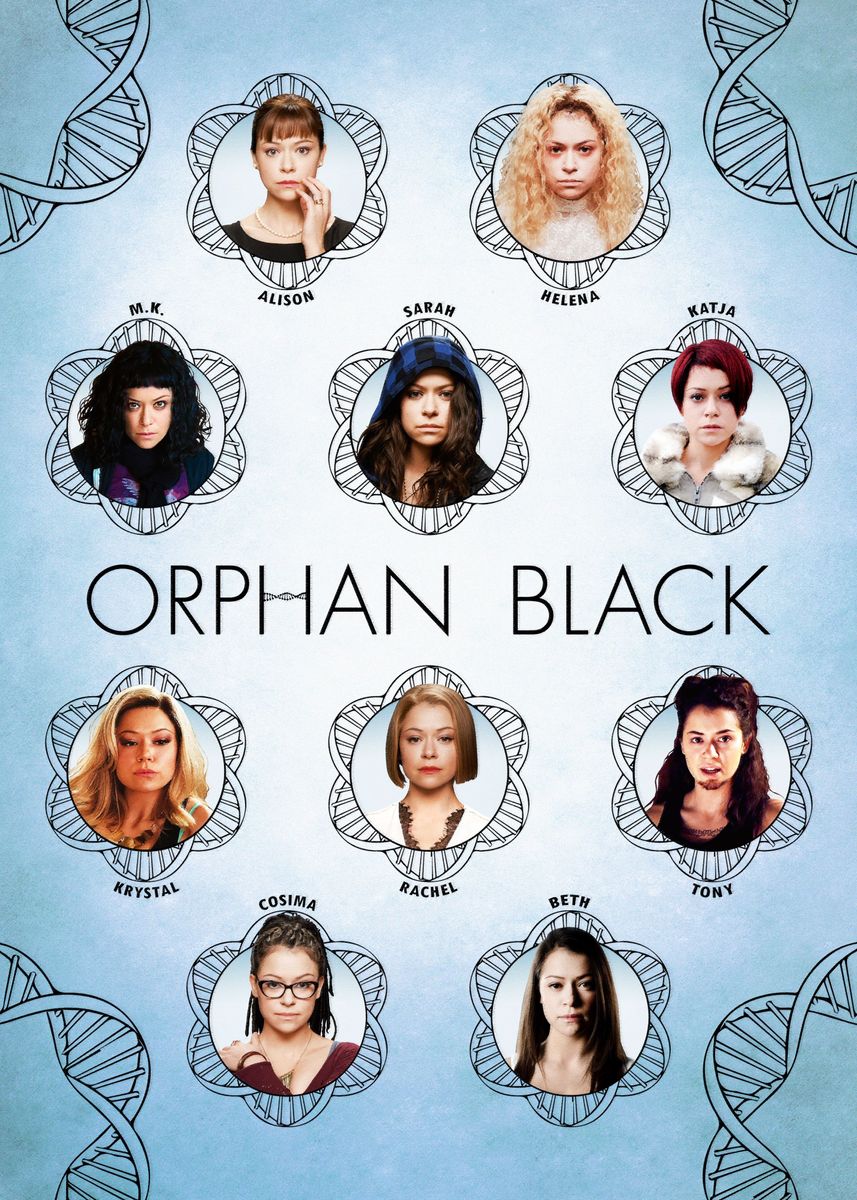 'Orphan Black' Poster, picture, metal print, paint by Bo Kev | Displate
