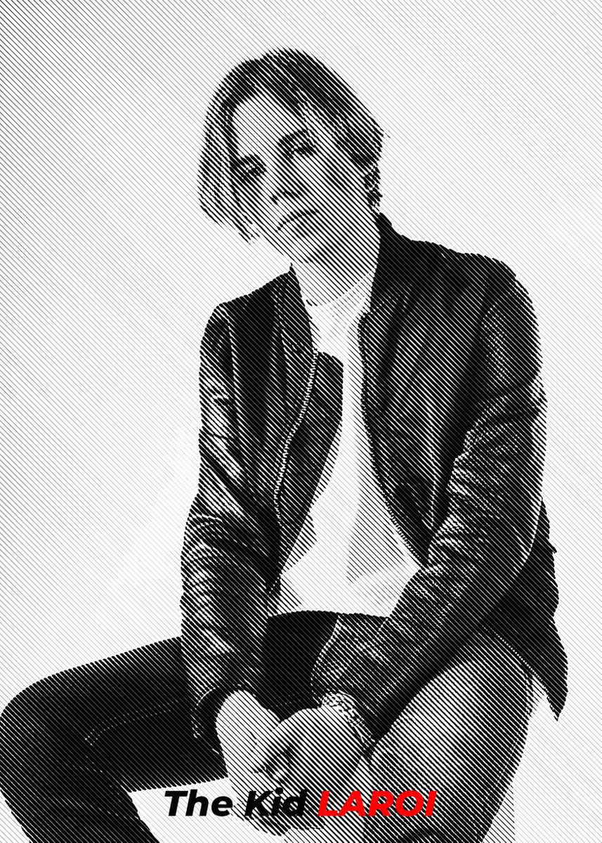 'The Kid LAROI' Poster, picture, metal print, paint by Scott Kelly ...