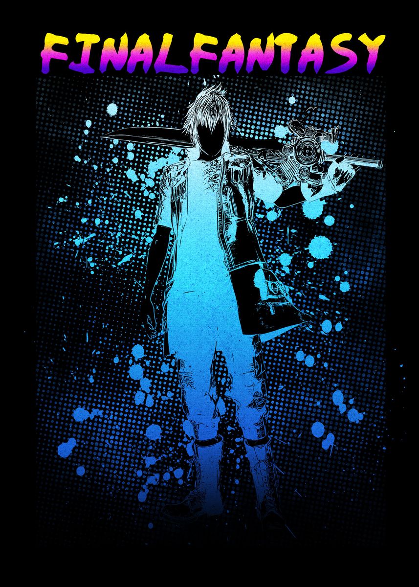 'Final Fantasy' Poster, picture, metal print, paint by LorettaRElswick ...