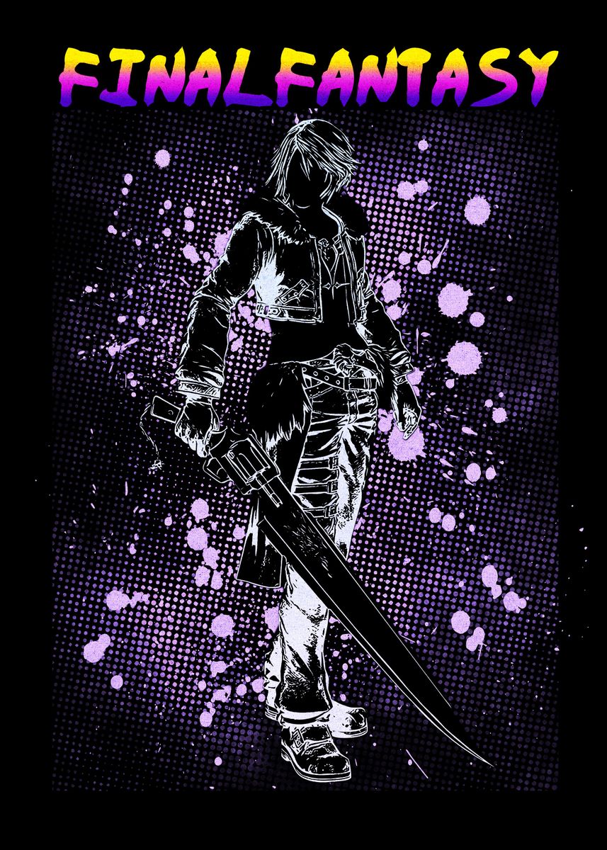 'Final Fantasy' Poster, picture, metal print, paint by LorettaRElswick ...