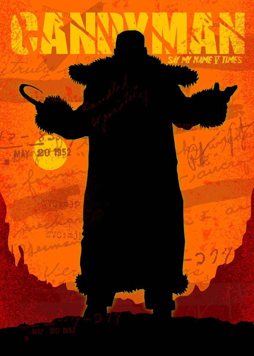 'The Candyman' Poster, picture, metal print, paint by Retro Feeling ...