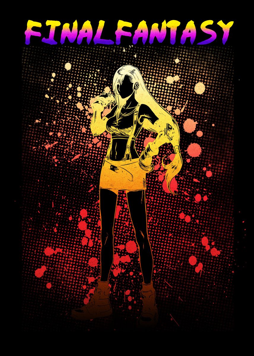 'Final Fantasy' Poster, picture, metal print, paint by LorettaRElswick ...