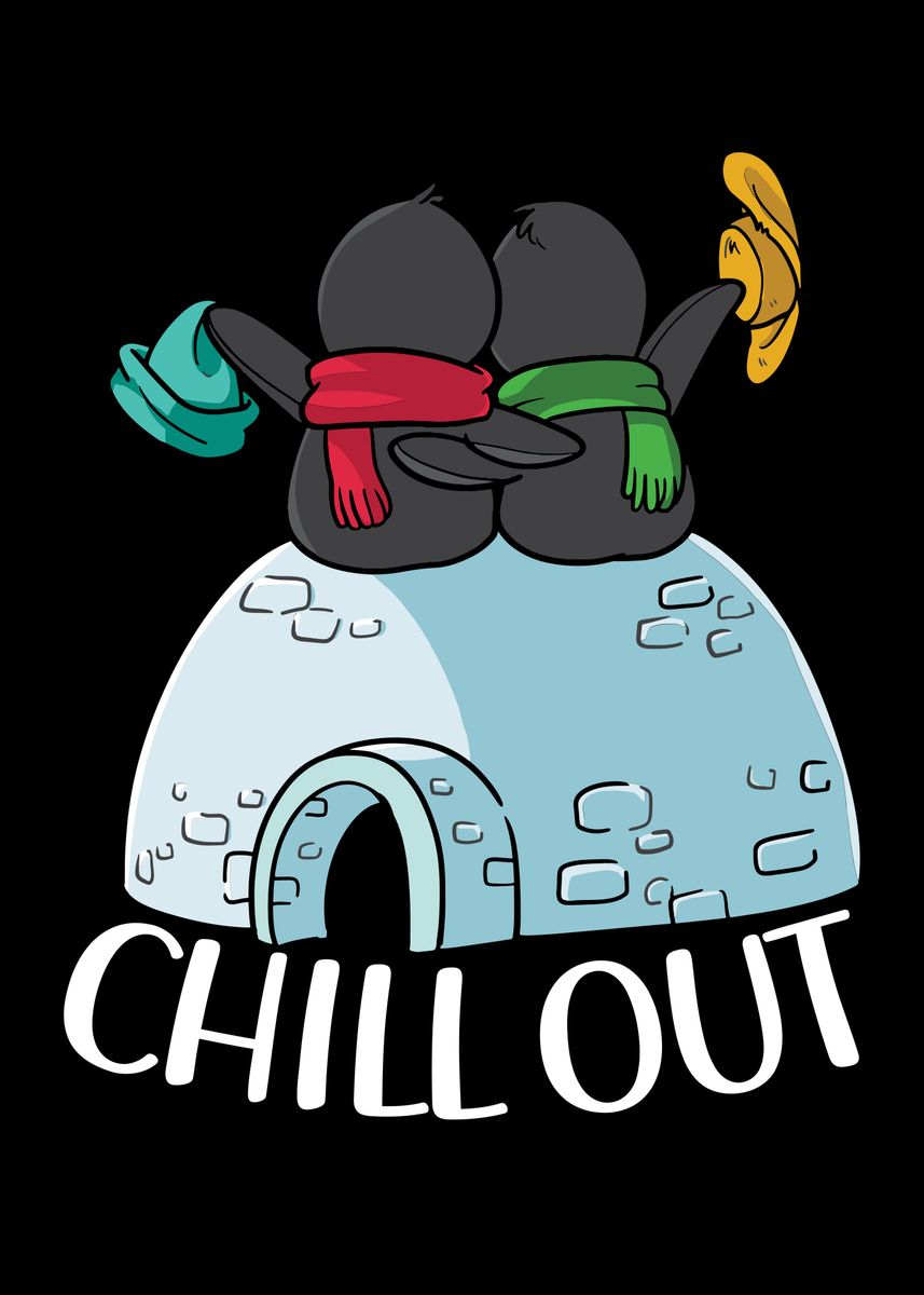 'Chill Out' Poster by NAO | Displate