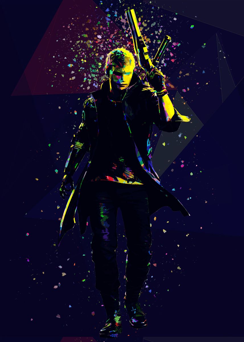 'Nero' Poster, picture, metal print, paint by CarlosBalistreri Studio ...