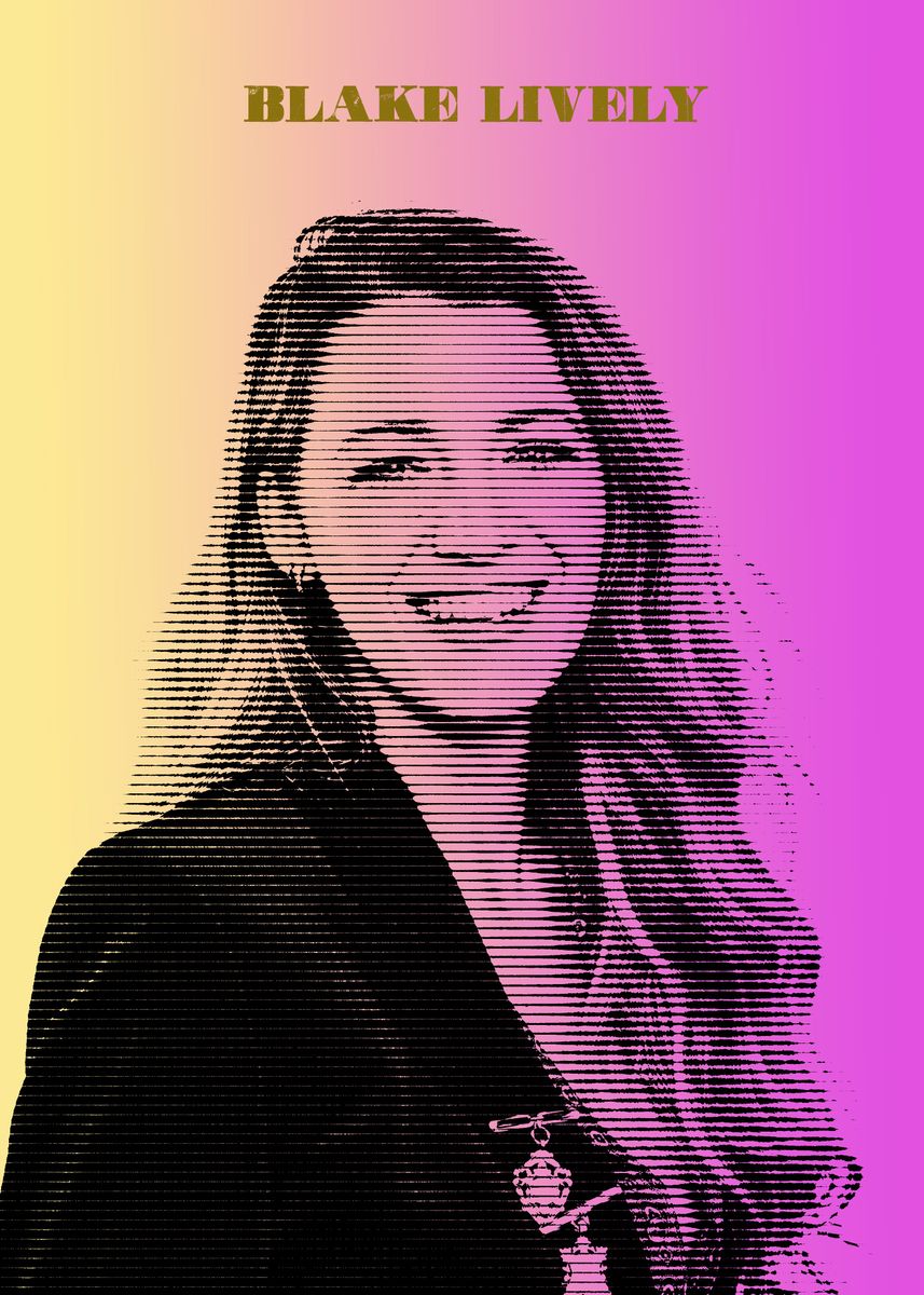 'Blake Lively' Poster by Poster Collections | Displate