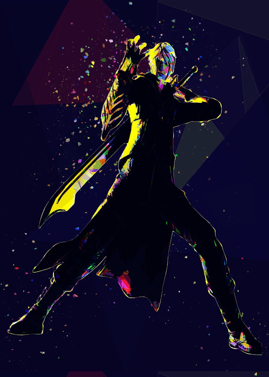 'Nero' Poster, picture, metal print, paint by CarlosBalistreri Studio ...