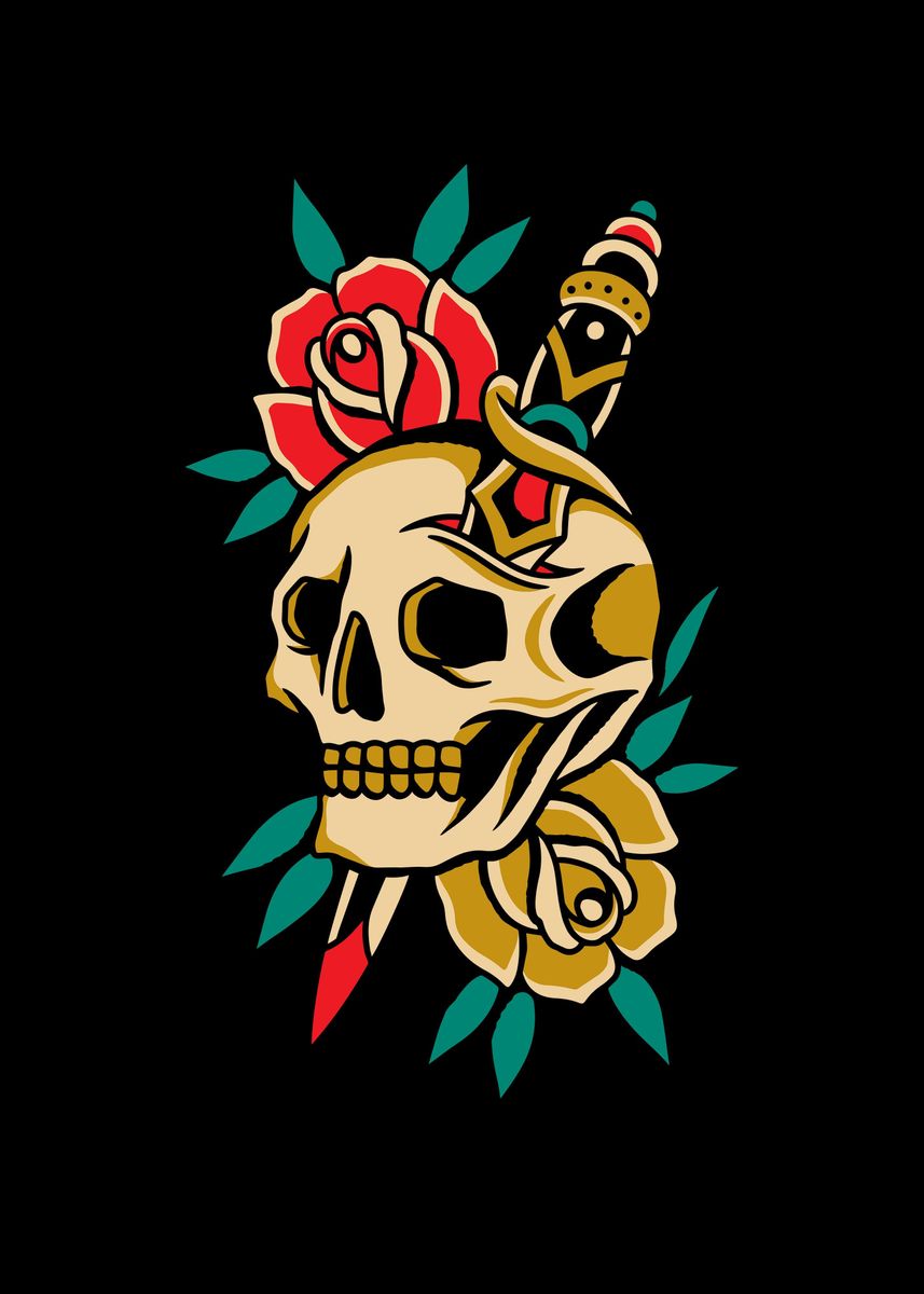 'Quick Death' Poster, picture, metal print, paint by TerpeneTom | Displate