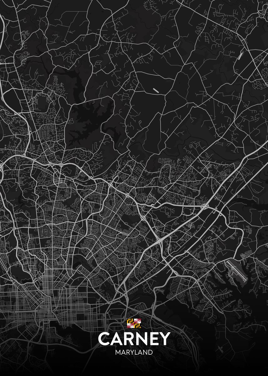 'Carney MD' Poster, picture, metal print, paint by IMR Designs | Displate