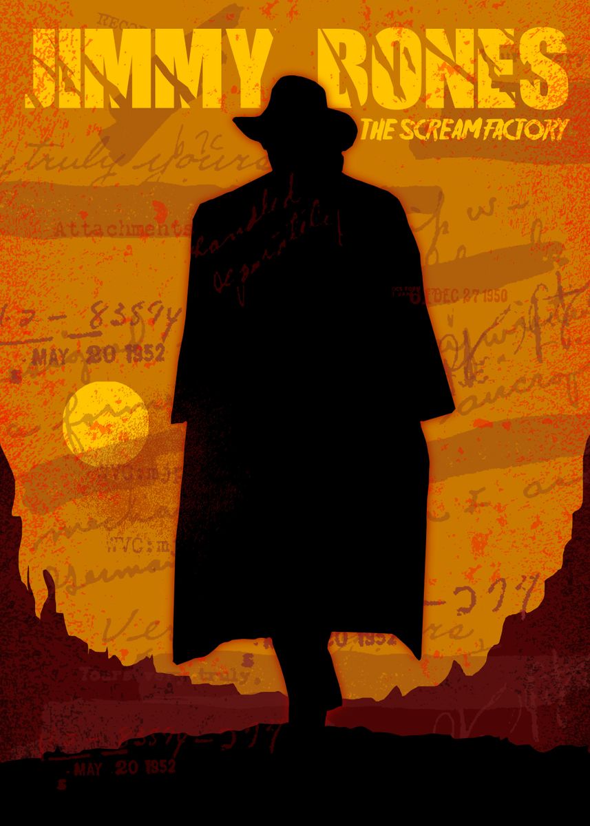 'Jimmy Bones' Poster by Stunning Warrior | Displate